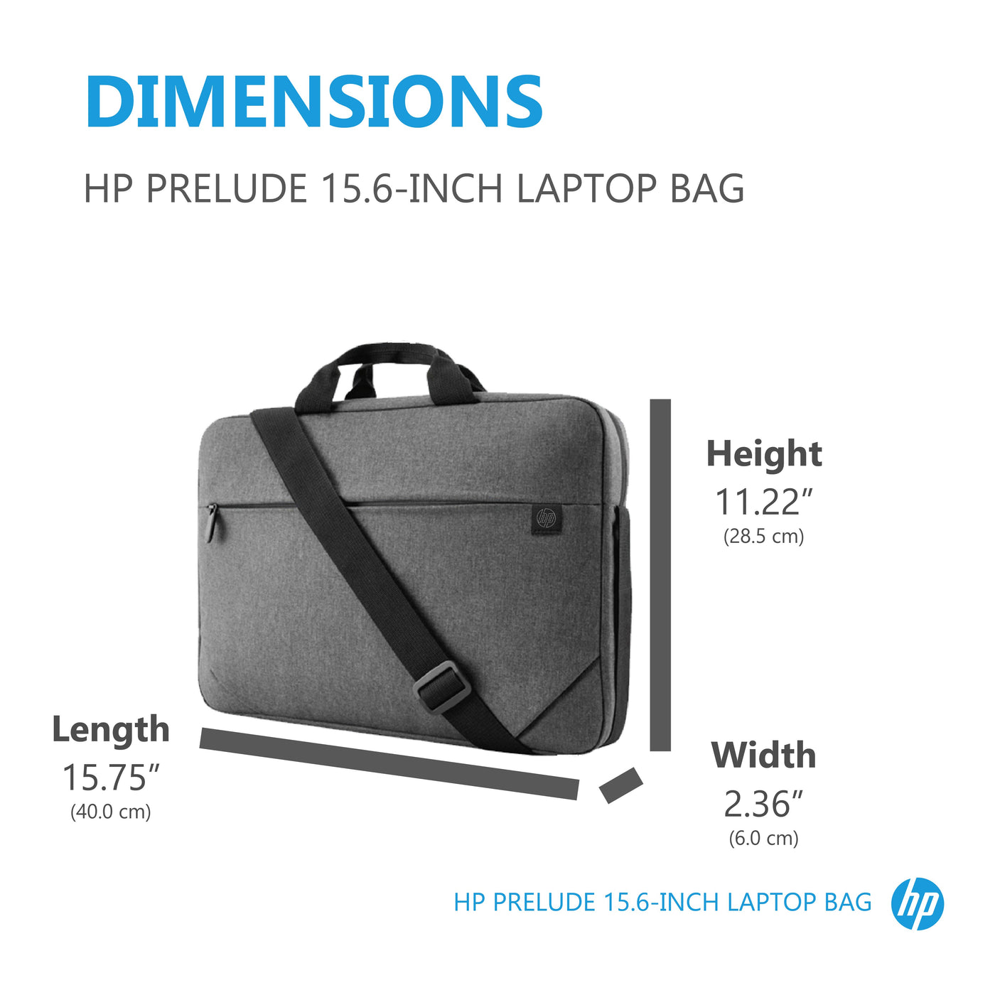HP Prelude 15.6" Laptop Carrying Bag Sleek & Durable – GotWin